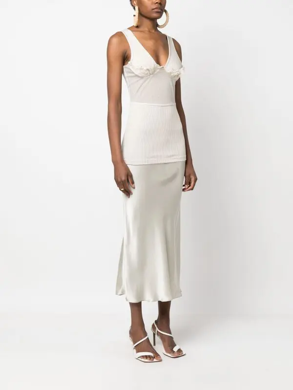 Christopher Esber Panelled V-neck Midi Dress