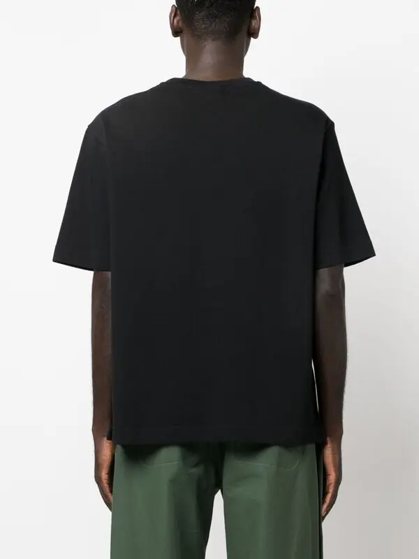 Maison Kitsuné Fox-patch Cotton T-shirt