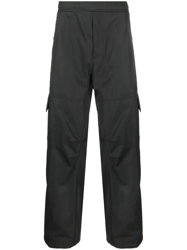 Moncler Logo-patch Cotton Cargo Trousers