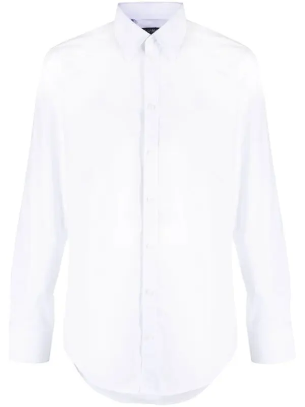 Dolce & Gabbana Spread-collar Cotton Shirt