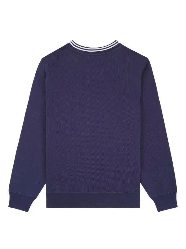 SPORTY & RICH Logo-print Crew-neck Sweatshirt