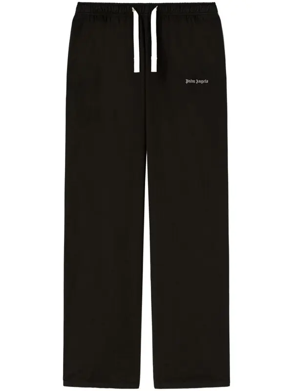 Palm Angels Logo-print Drawstring Track Pants - Black