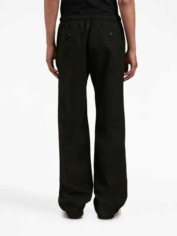 Palm Angels Logo-print Drawstring Track Pants - Black