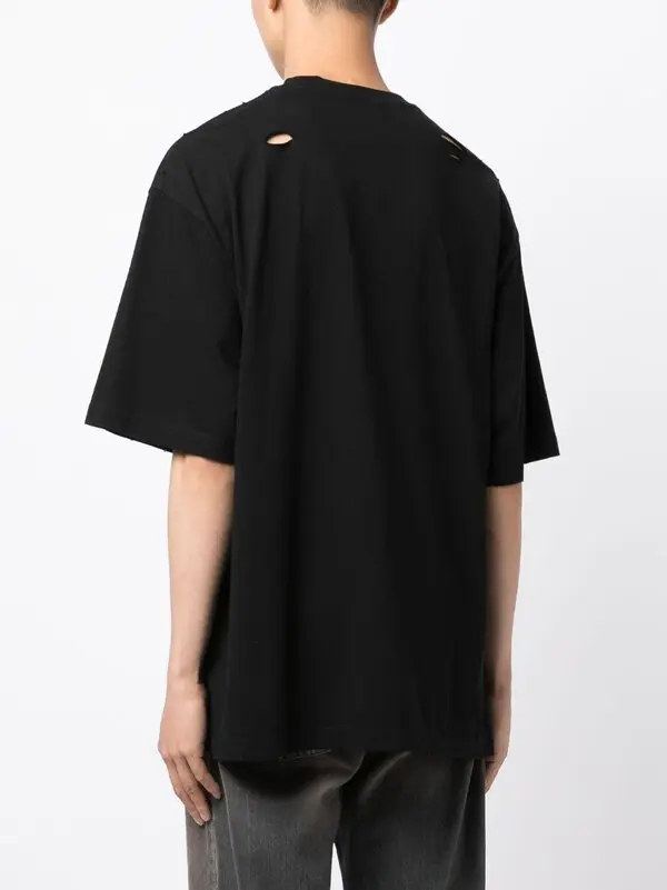 We11Done Logo-print Cotton T-shirt