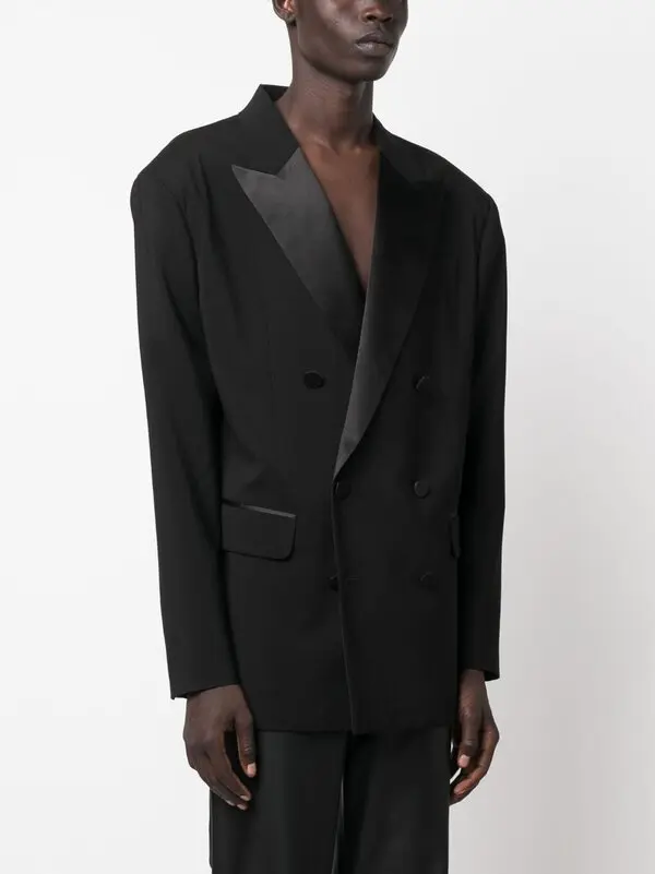 Dsquared2 Double-breasted Silk-lapels Blazer