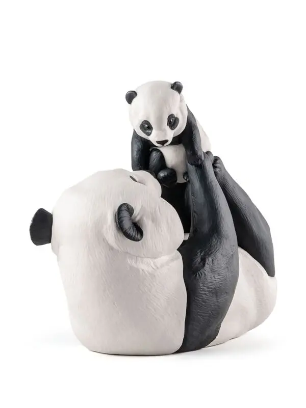 LLADRO Mommy Panda Porcelain Figurine