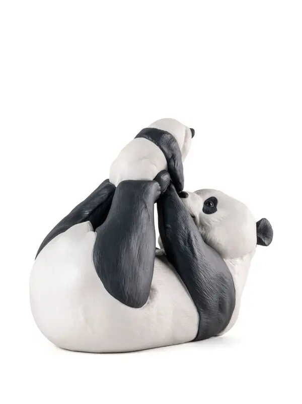 LLADRO Mommy Panda Porcelain Figurine