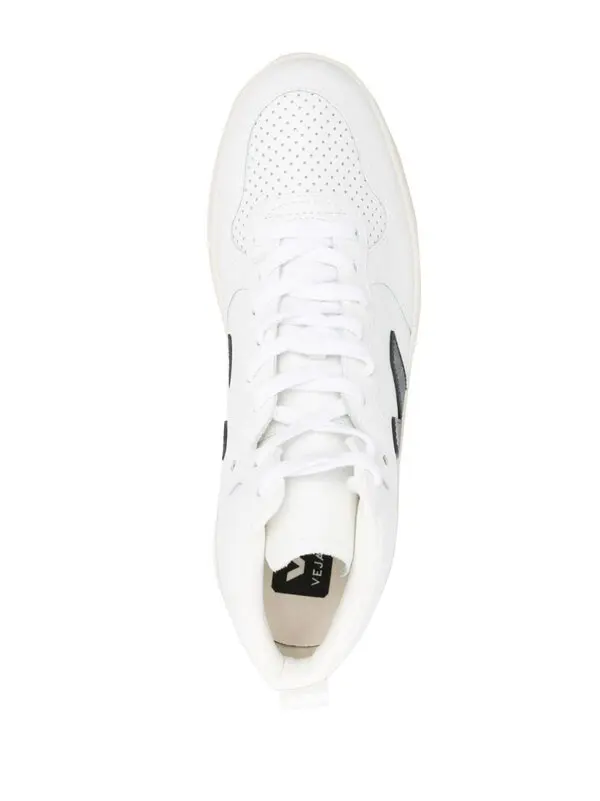 VEJA V-15 High-top Sneakers - White