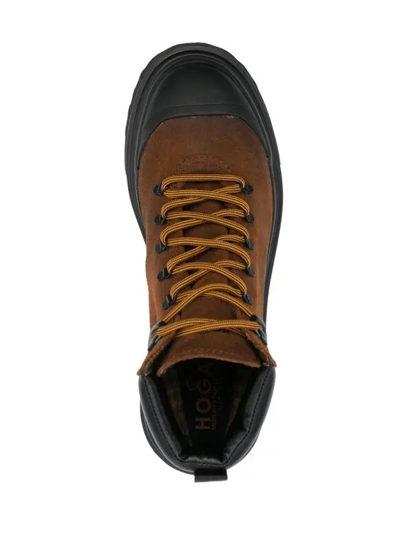 Hogan H619 Lace-up Boots