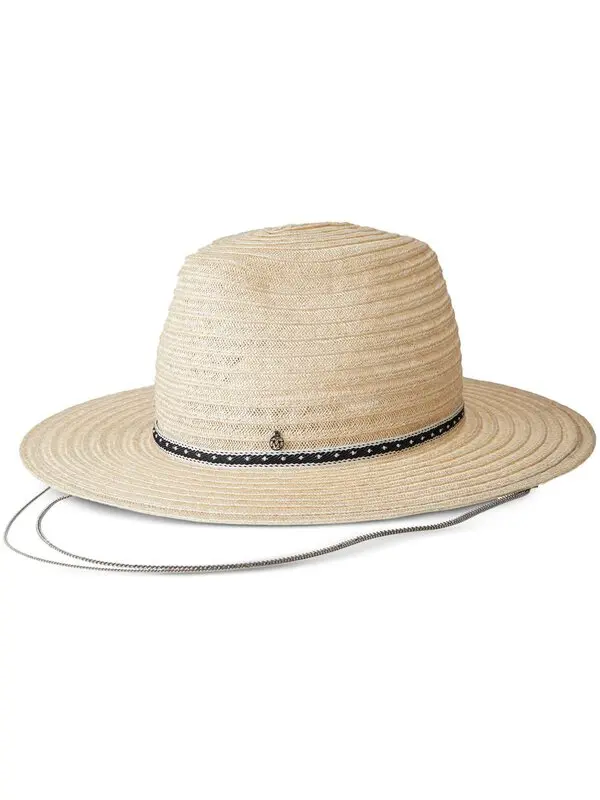 MAISON MICHEL Kyra Sun Hat - Neutrals