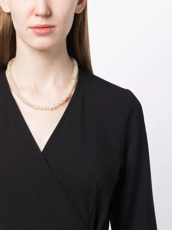 Harwell Godfrey 18kt Yellow Gold Opal Necklace