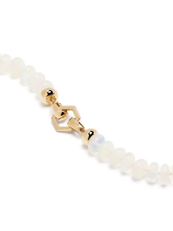 Harwell Godfrey 18kt Yellow Gold Opal Necklace
