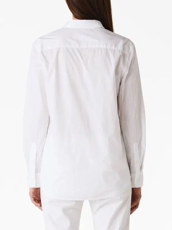 NILI LOTAN Raphael Cotton Shirt - White