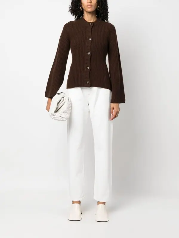 Loulou De Saison Wular High-rise Straight-leg Jeans - White