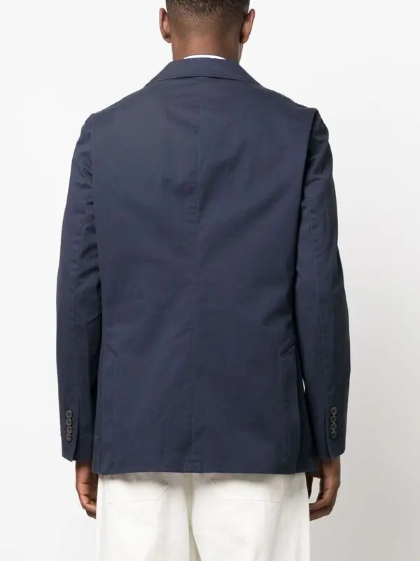 Polo Ralph Lauren Single-breasted Logo-patch Blazer