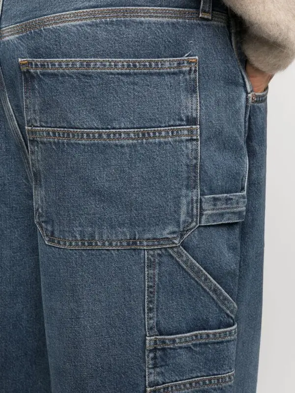 AGOLDE Mid-rise Wide-leg Jeans