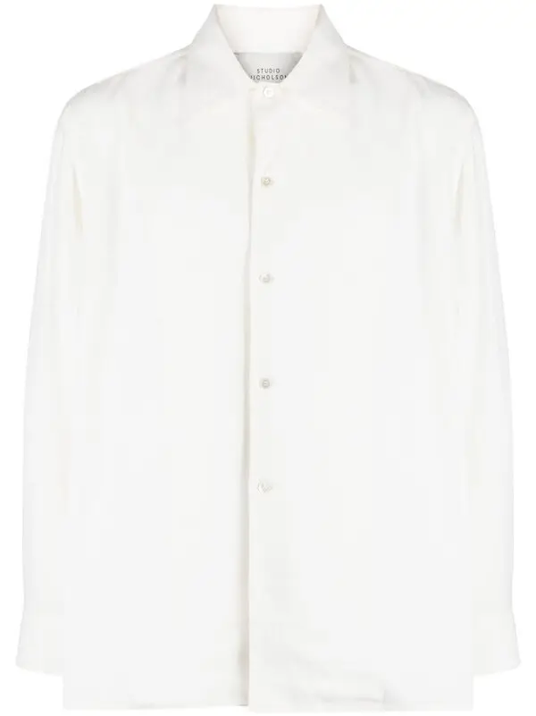 Studio Nicholson Long-sleeve Straight-hem Shirt