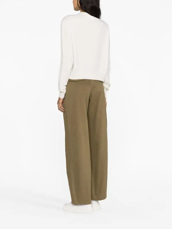 LISA YANG Marion V-neck Cardigan - White