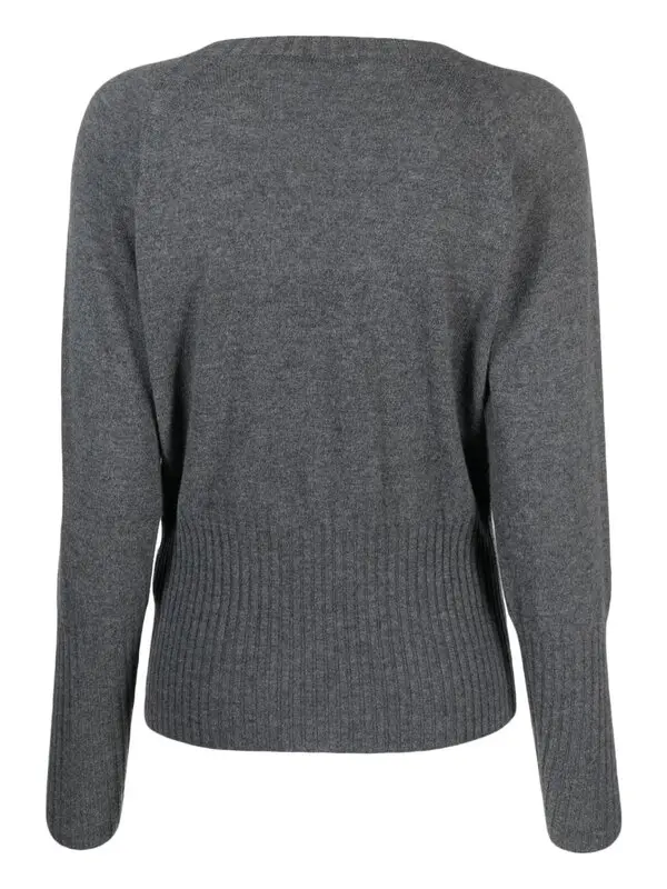 Seventy Ribbed Wool-cashmere Jumper - Grey