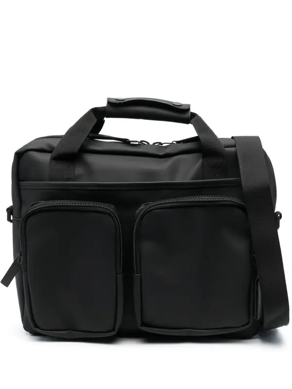 Rains Texel Tech Laptop Bag - Black
