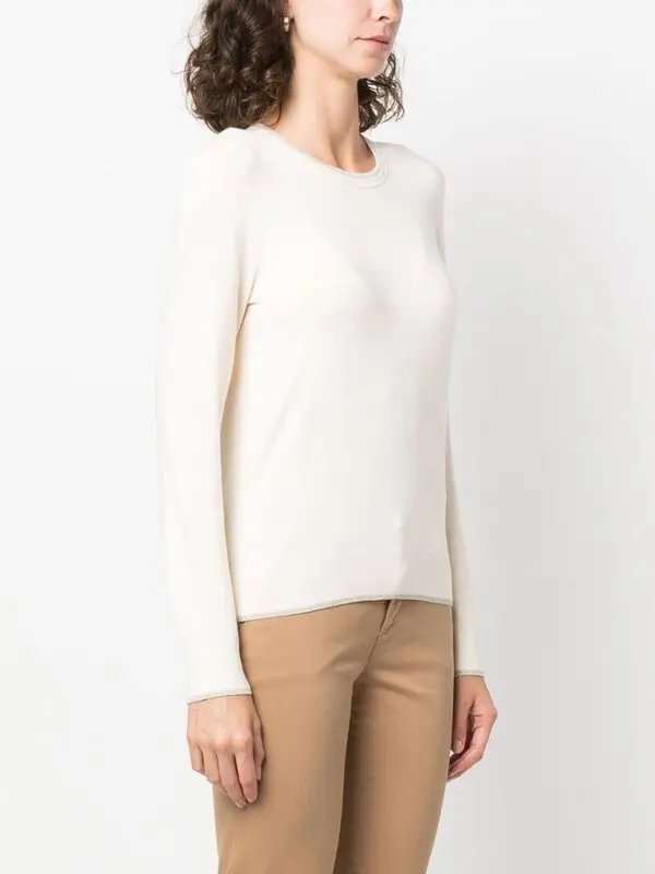 Liu Jo Metallic-threading Knitted Jumper