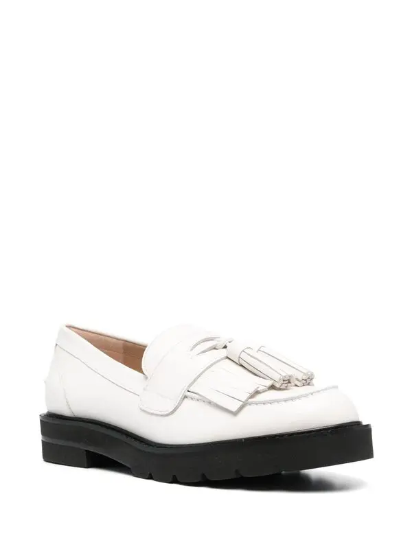 STUART WEITZMAN Mila Lift Pearl Loafers