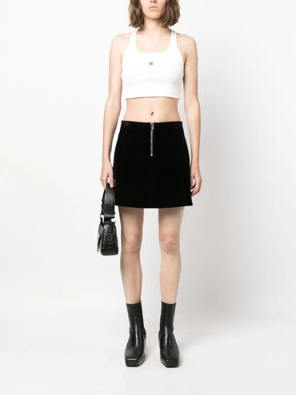 MISBHV Logo-embroidered Top - White