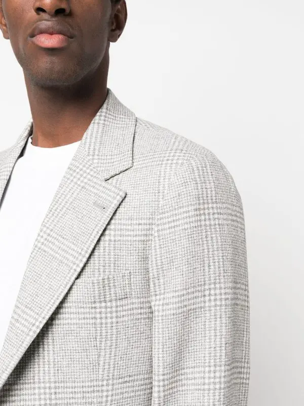 Brunello Cucinelli Single-breasted Checked Suit