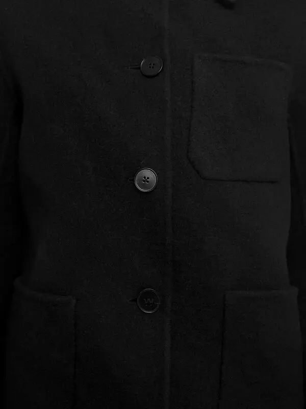 JIL SANDER Single-breasted Jacket - Black