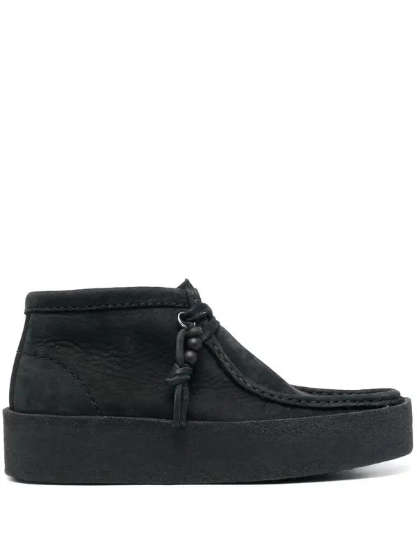 Clarks Lace-up Ankle Boots - Black