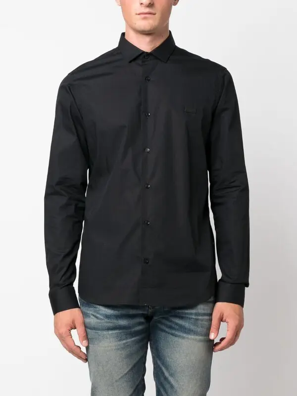 Philipp Plein Sugar Daddy Skull&bones Shirt - Black