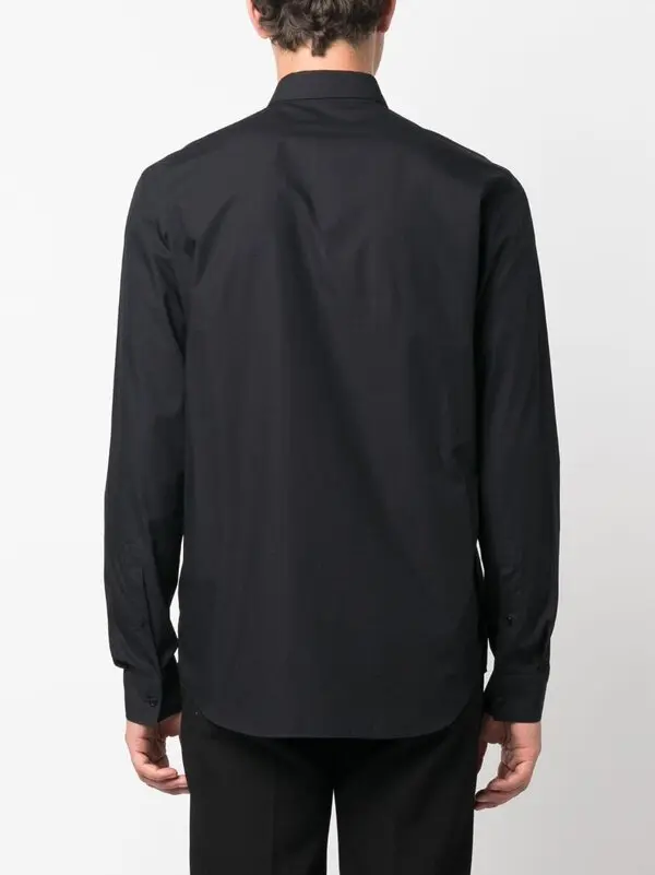 Philipp Plein Sugar Daddy Cut Ls Shirt - Black
