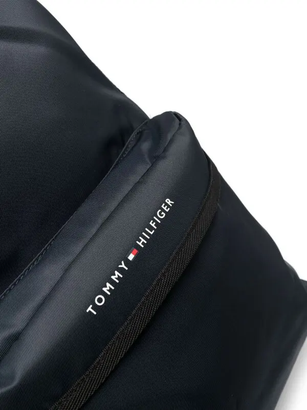 Tommy Hilfiger Logo-print Zipped Backpack