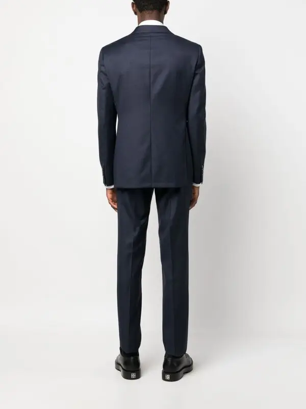 LUIGI BIANCHI MANTOVA Single-breasted Virgin Wool Suit