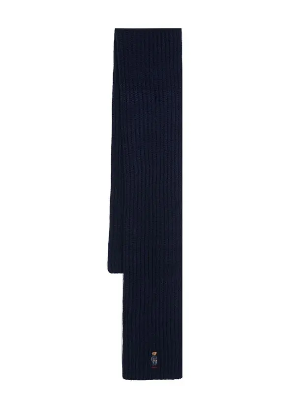 Ralph Lauren Polo Bear Wide-ribber Scarf