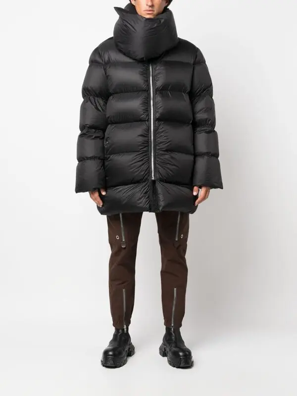 Rick Owens High-neck Puffer Coat