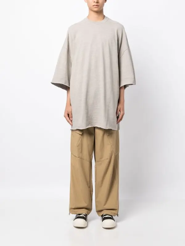 Rick Owens Half-length Sleeved T-shirt - Brown