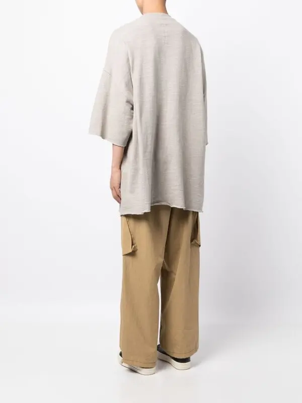 Rick Owens Half-length Sleeved T-shirt - Brown