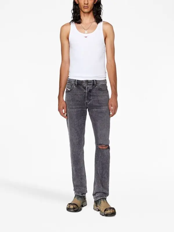 DIESEL® 1995 D-sark 09g81 Straight-leg Jeans - Grey