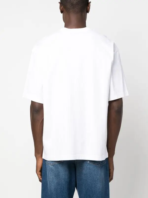 Axel Arigato Logo-embroidered T-shirt - White