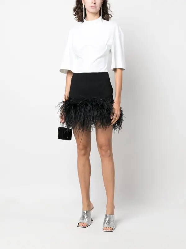 ALESSANDRO VIGILANTE Funnel-neck Blouse