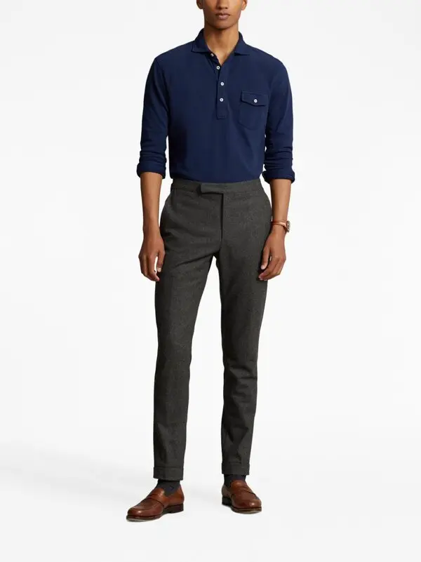 Polo Ralph Lauren Long-sleeve Cotton Polo Shirt