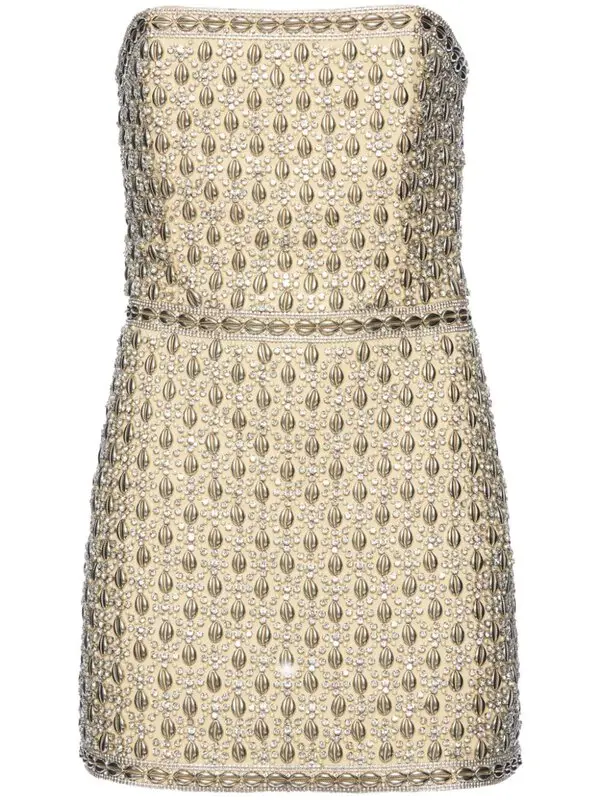 Retrofete Heather Crystal-embellished Mini Dress