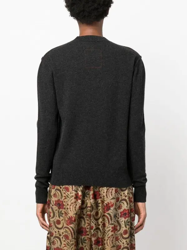 UMA WANG Asymmetric Cashmere Jumper