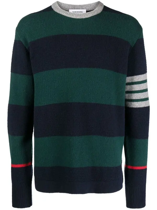 Thom Browne Rugby Jacquard Jumper