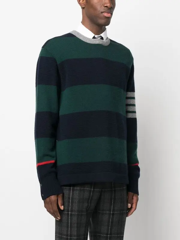 Thom Browne Rugby Jacquard Jumper