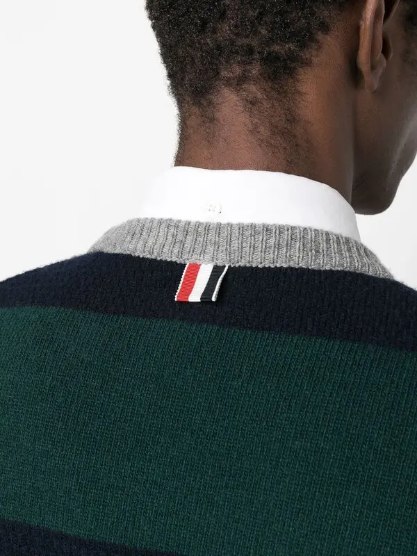Thom Browne Rugby Jacquard Jumper