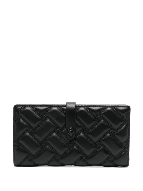 Kurt Geiger Leather Soft Wallet - Black