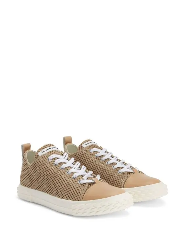 GIUSEPPE ZANOTTI Blabber Lace-up Sneakers - Neutrals