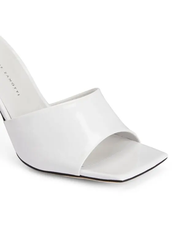 GIUSEPPE ZANOTTI 85mm Solhene Sandals - White